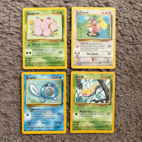 Pokemon | Toys | Vintage Lp 999 Original Pokmon Trading Card Set | Poshmark